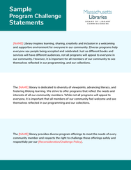 Sample Program Challenge Statements | MBLC Awarehouse