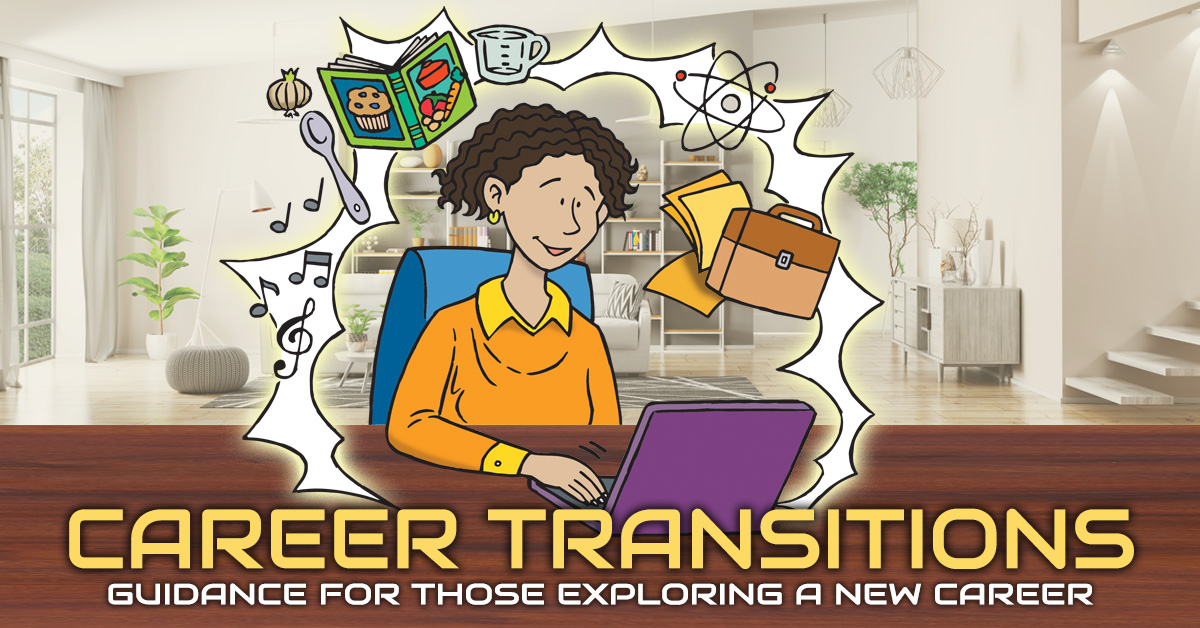 New Career Transitions Social Media Graphic | MBLC Awarehouse